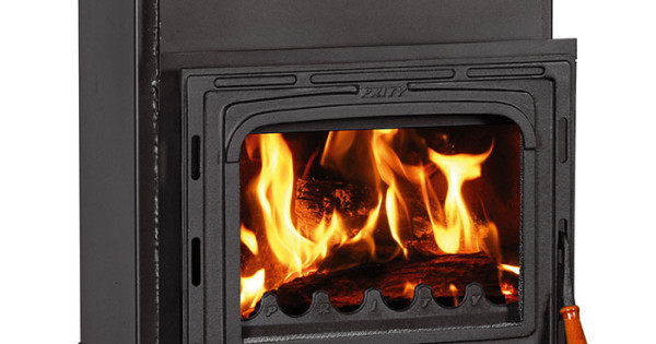 Камера за вграждане на твърдо гориво PRITY CM2F с въздуховод, чугунена врата - Vladeks-bg.com